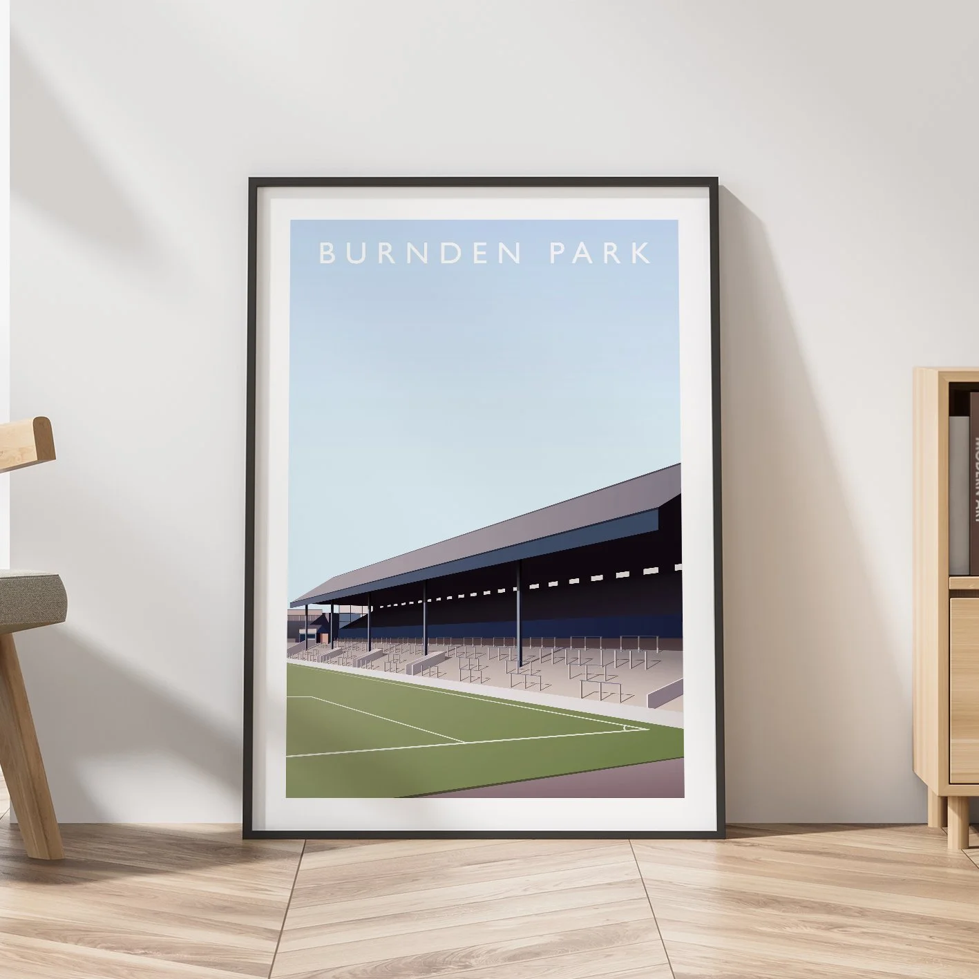 Bolton Burnden Park Poster | Matthew J I Wood Design & Illustration