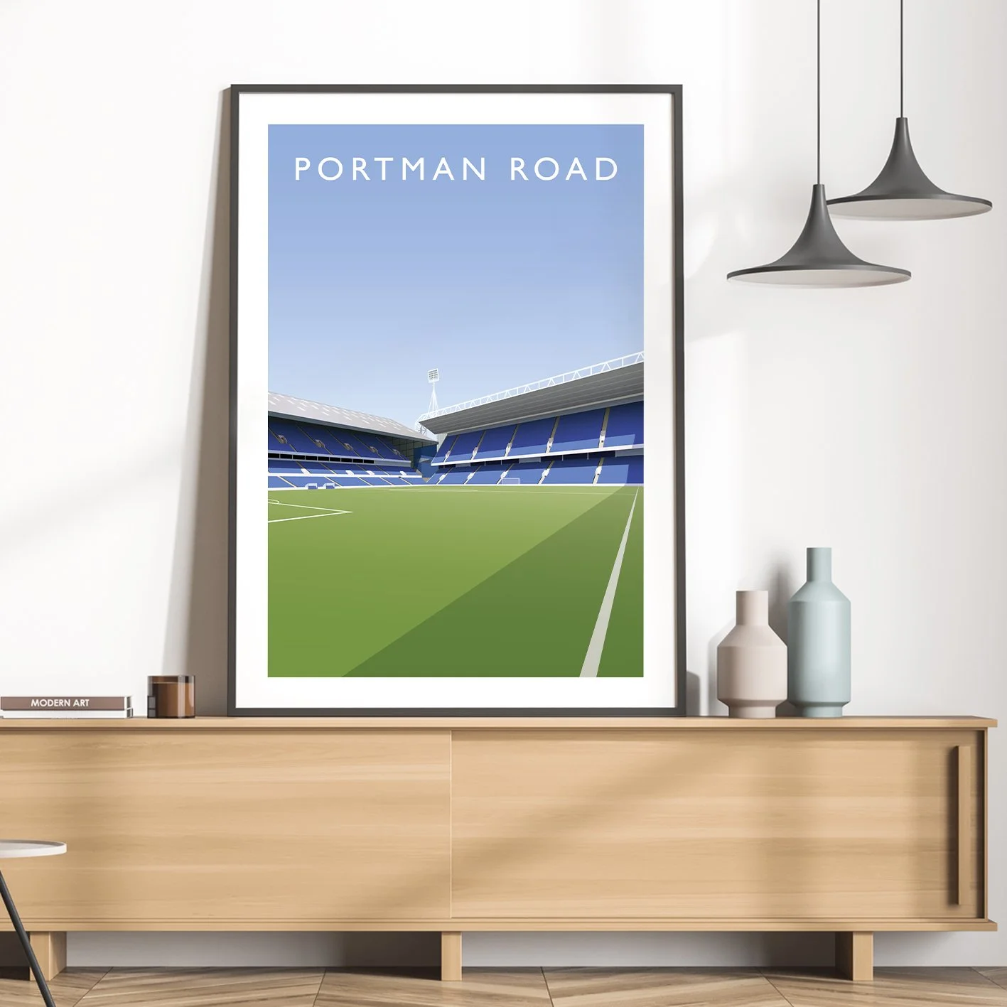 Ipswich Portman Road - Sir Bobby Robson Stand Poster | Matthew J I Wood ...