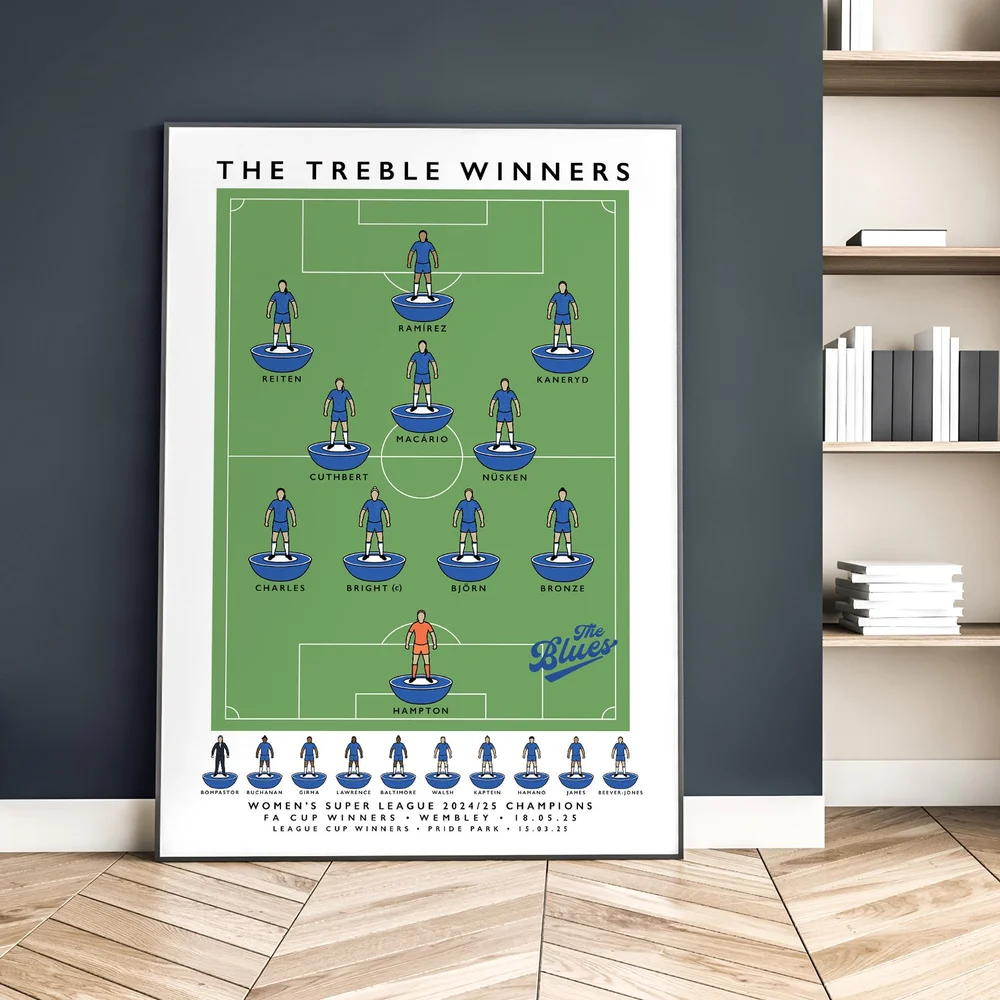 Chelsea FC Posters | Chelsea FC Prints | Matthew J I Wood Design ...