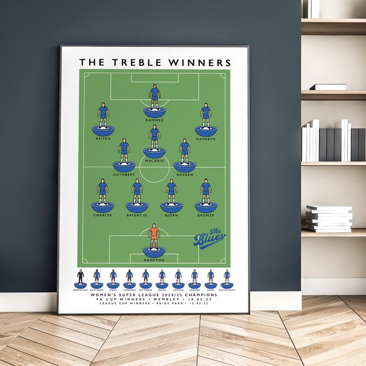 Chelsea FC Posters | Chelsea FC Prints | Matthew J I Wood Design ...