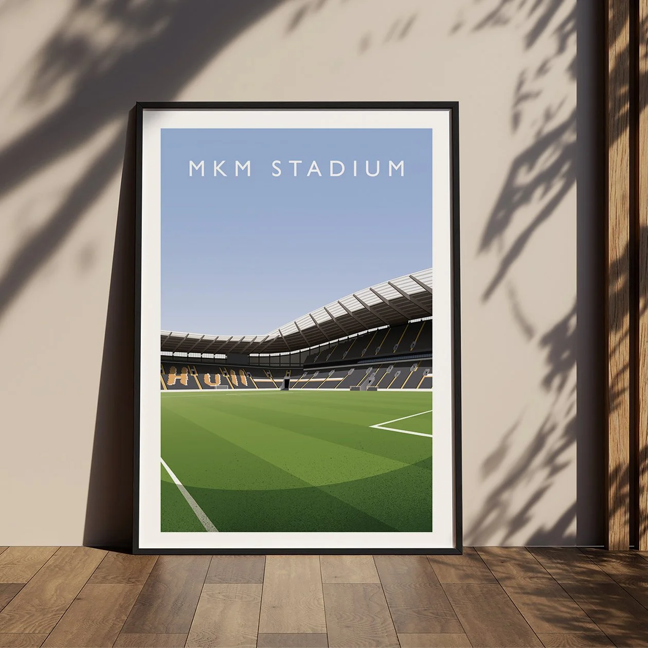 Hull City Views Of Boothferry Park & MKM Stadium Poster | Matthew J I ...