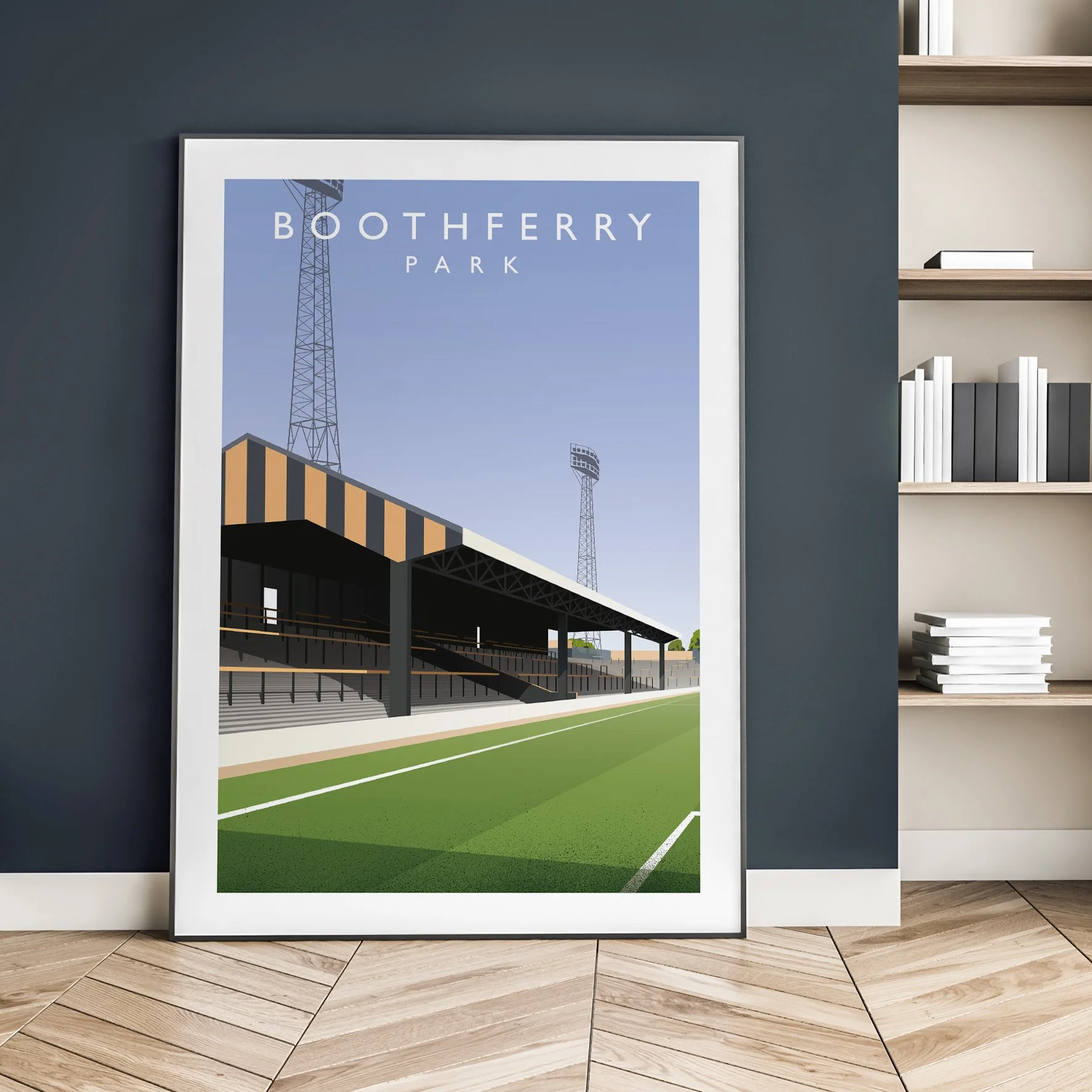 Hull City Boothferry Park - South Stand Poster | Matthew J I Wood ...