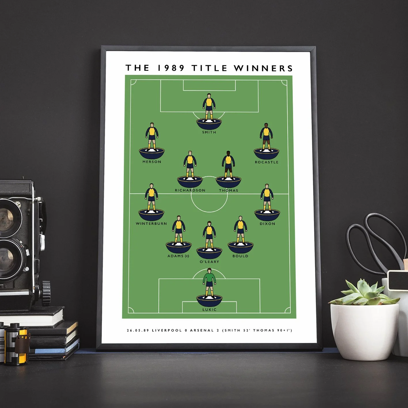 Arsenal 'The Invincibles' Poster | Matthew J I Wood Design & Illustration