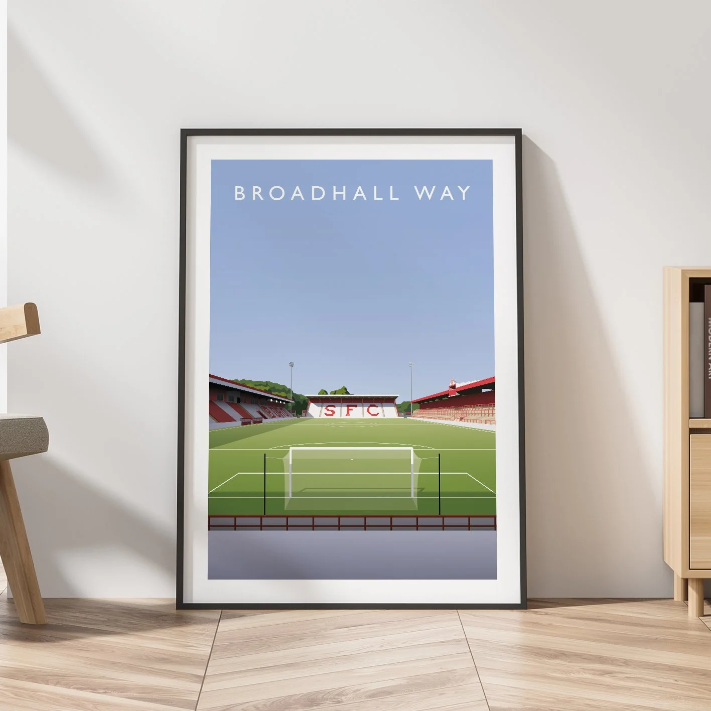 Stevenage Broadhall Way Poster | Matthew J I Wood Design & Illustration