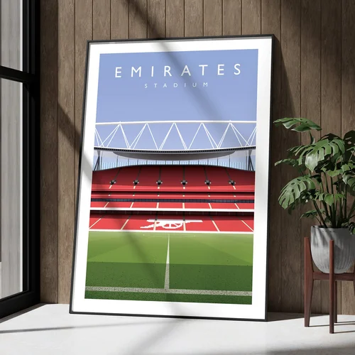 Arsenal Poster | Arsenal Prints | Matthew J I Wood Design & Illustration