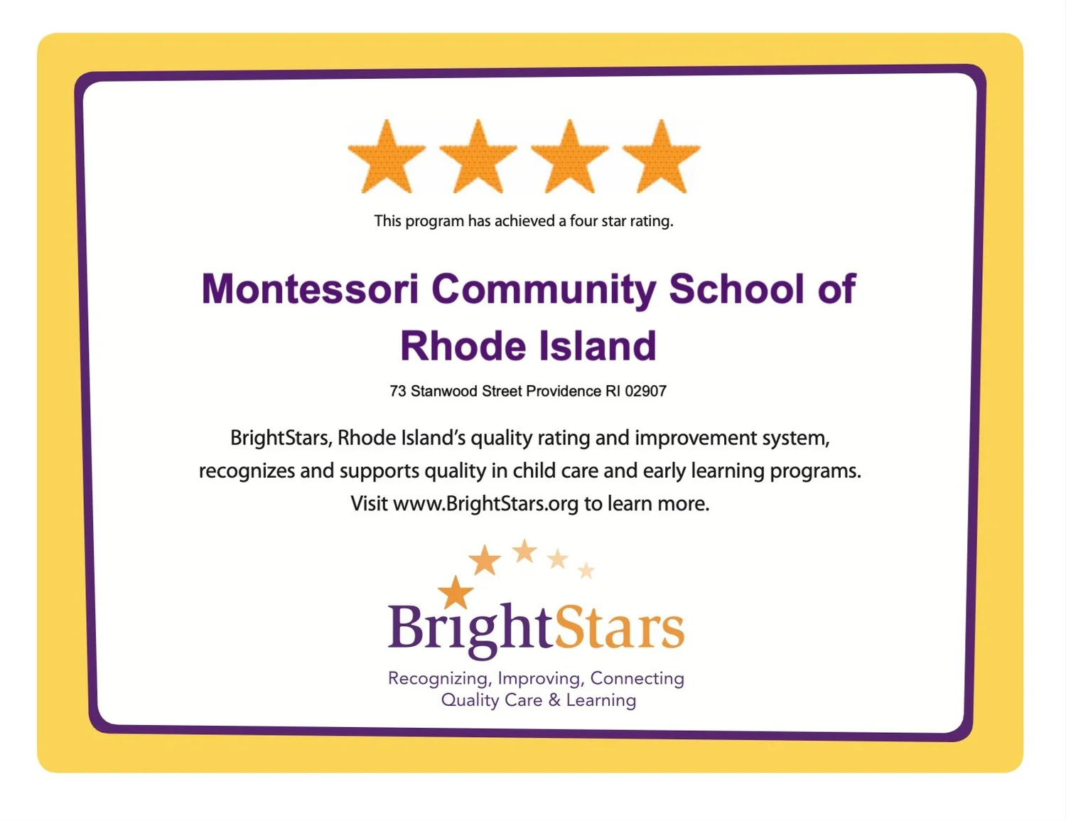 Montessori Community School of Rhode Island