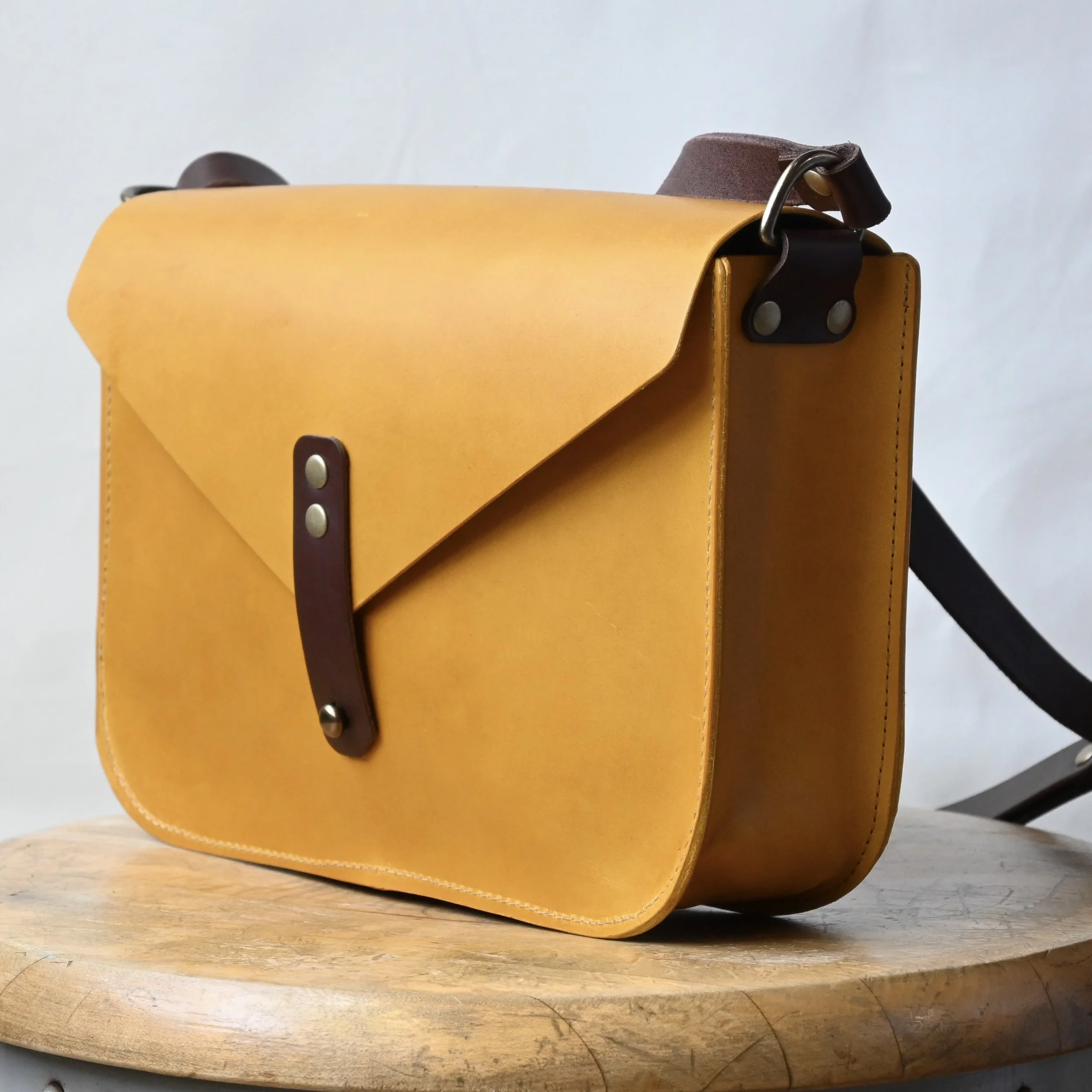 Handmade crossbody bags, totes, and wallets made from waxed canvas and ...