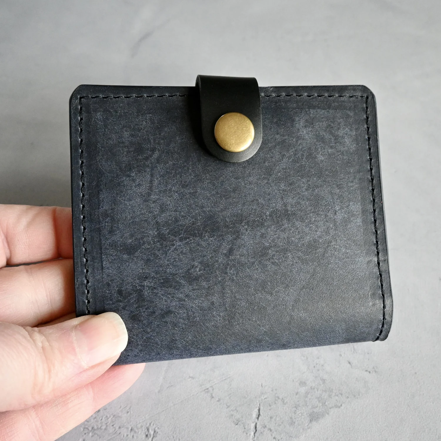 Handmade Leather Zipper Pouch — Stitch & Rivet