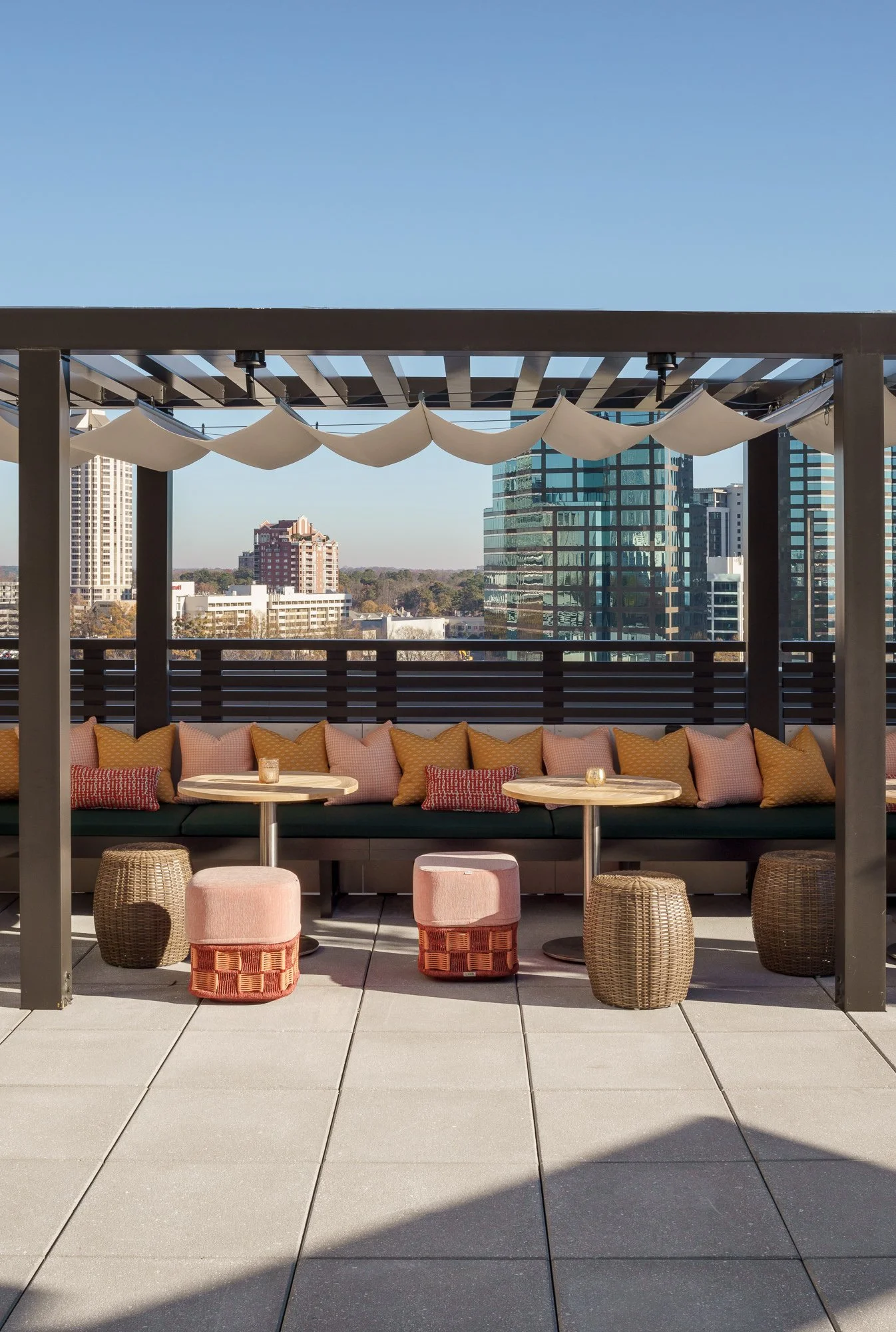 Spaceman rooftop bar at Hyatt Centric Buckhead Designed by The Johnson ...