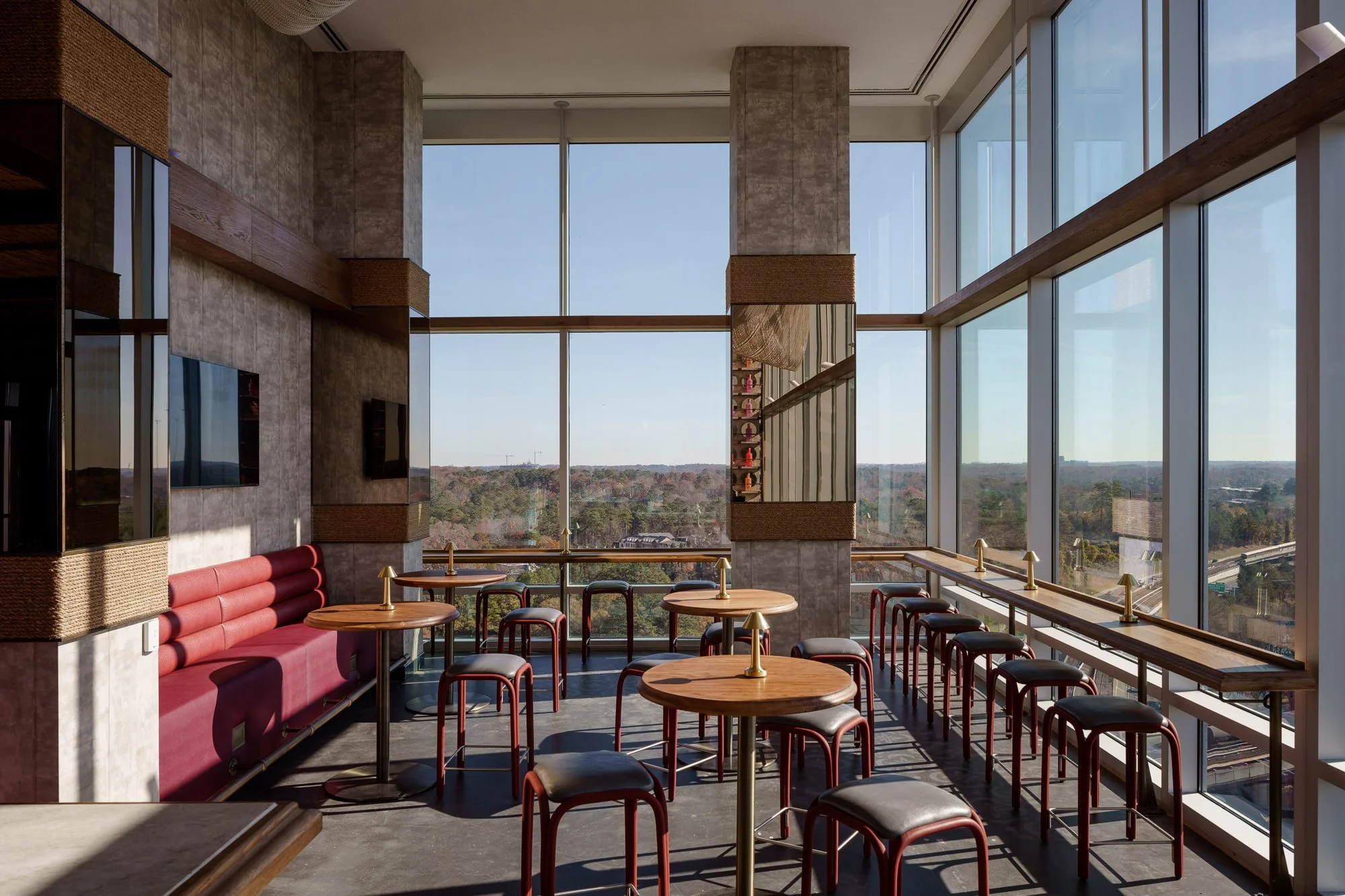 Spaceman rooftop bar at Hyatt Centric Buckhead Designed by The Johnson ...