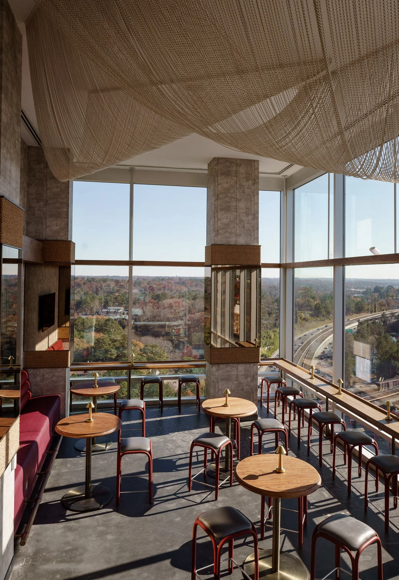 Spaceman rooftop bar at Hyatt Centric Buckhead Designed by The Johnson ...