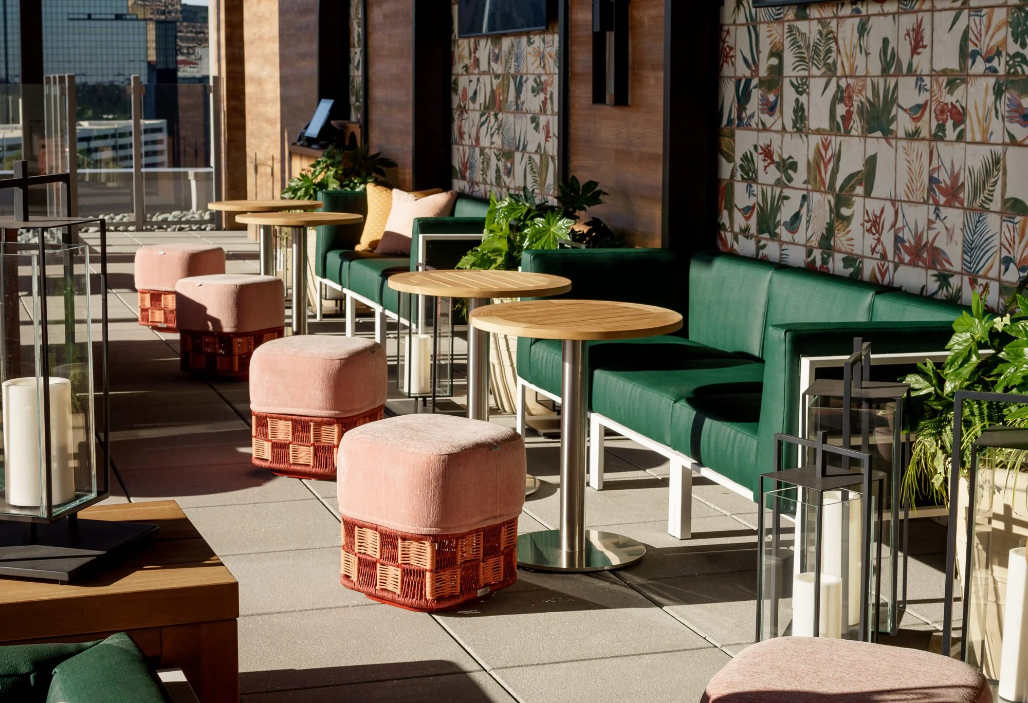 Spaceman rooftop bar at Hyatt Centric Buckhead Designed by The Johnson ...