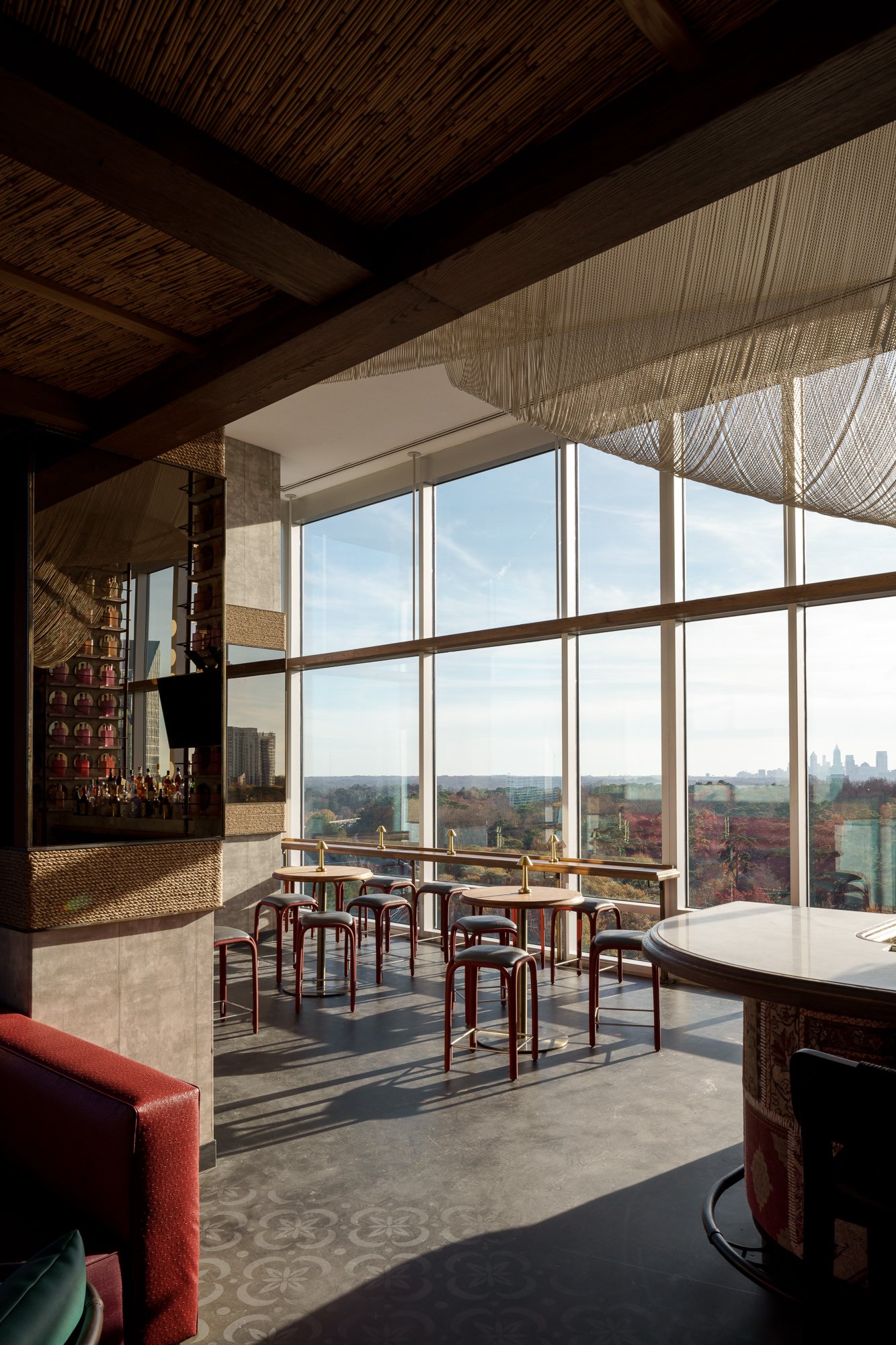 Spaceman rooftop bar at Hyatt Centric Buckhead Designed by The Johnson ...