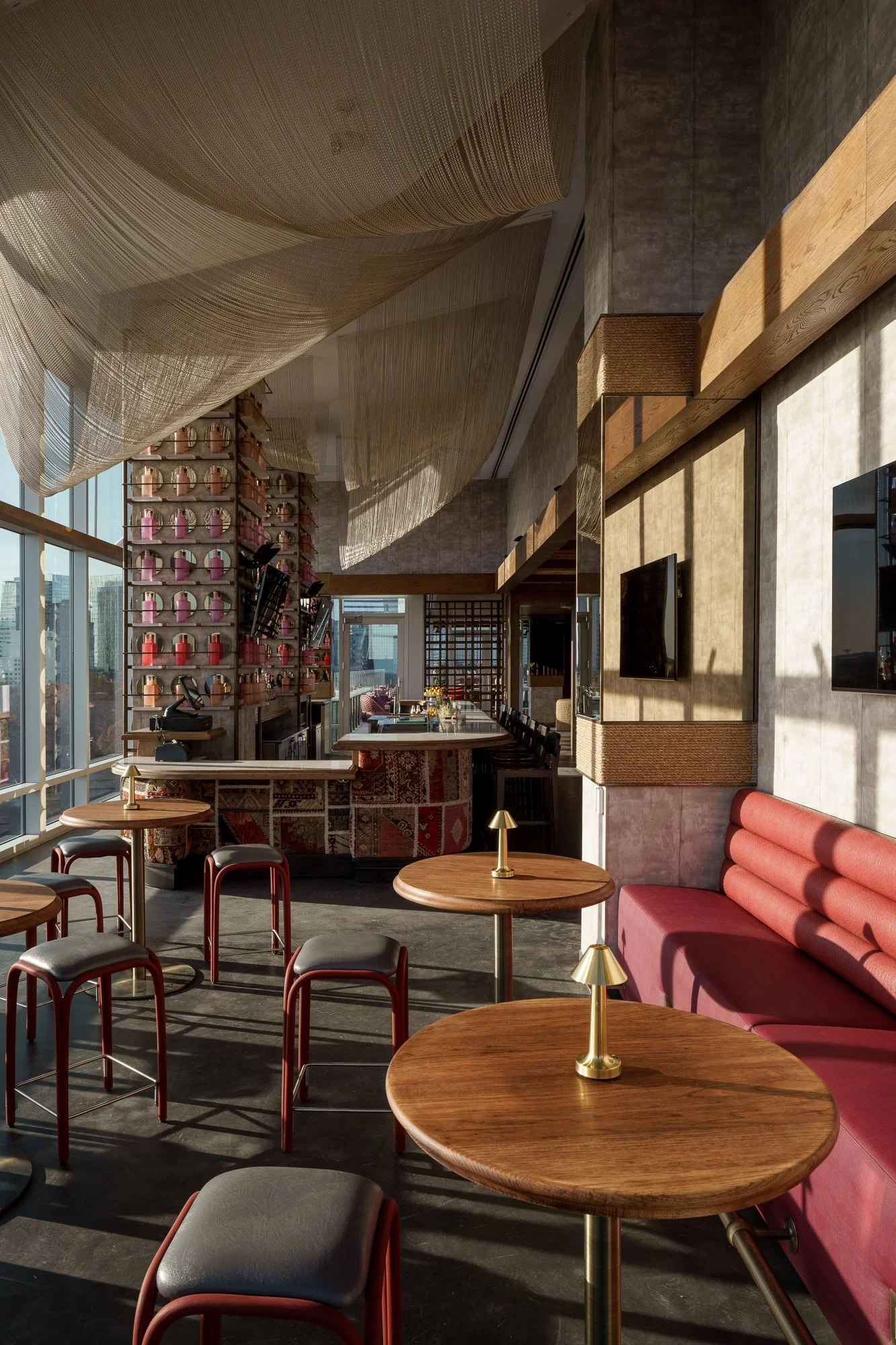 Spaceman rooftop bar at Hyatt Centric Buckhead Designed by The Johnson ...