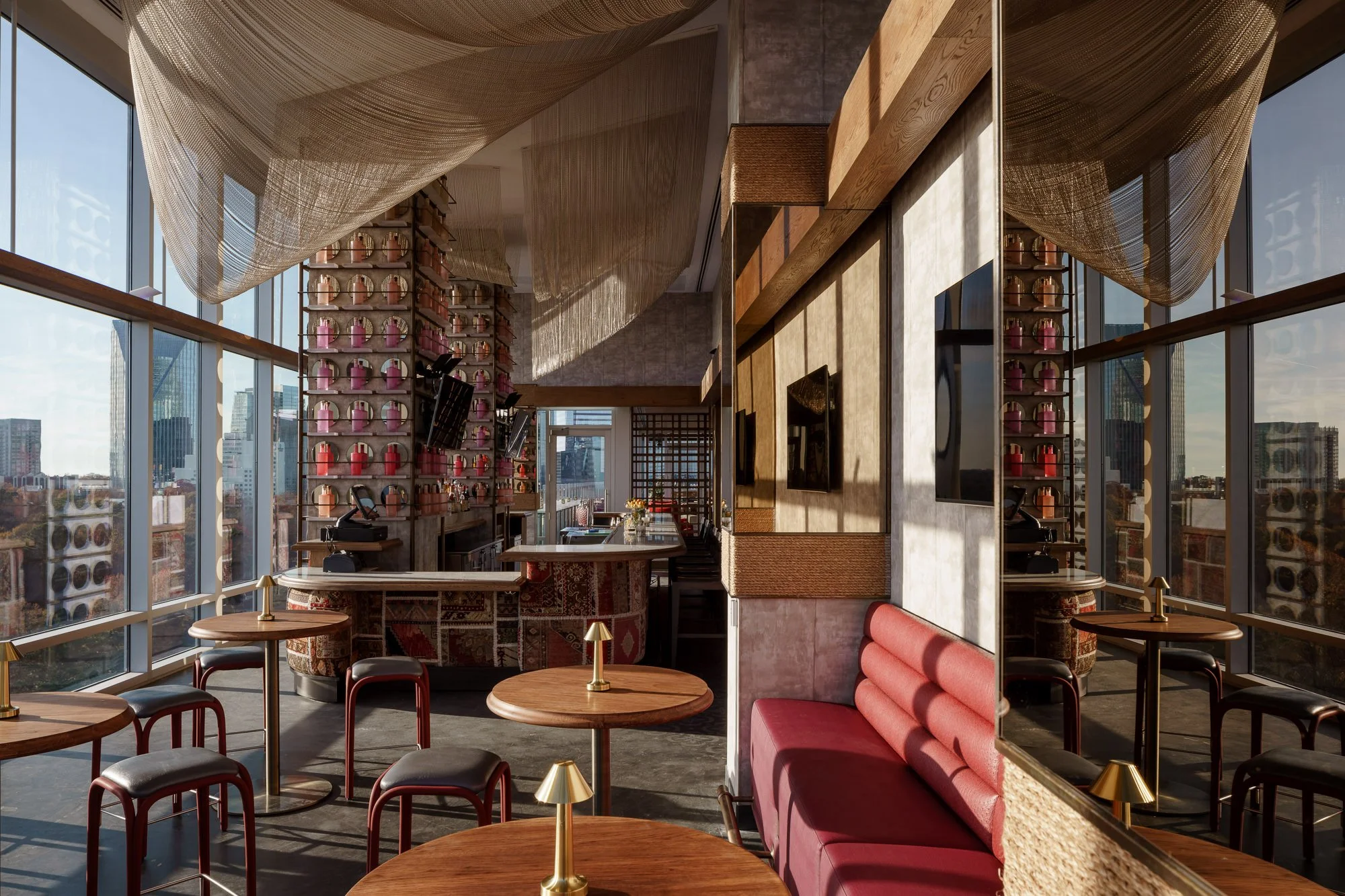 Spaceman rooftop bar at Hyatt Centric Buckhead Designed by The Johnson ...