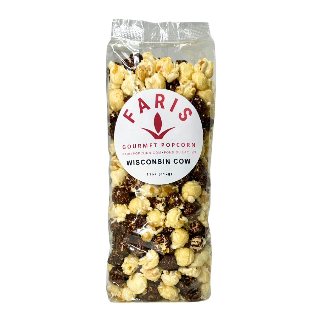 Wisconsin Cow - Box of 3 — Faris Gourmet Popcorn