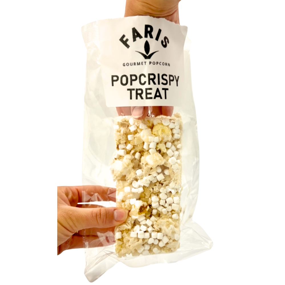 PopCrispy Treat - Popcorn Rice Crispy — Faris Gourmet Popcorn