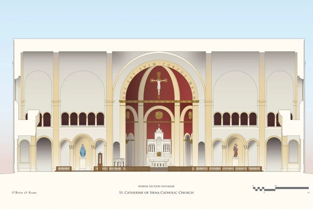 St. Catherine of Siena | Catholic Church Design | obrienandkeane.com — O'Brien & Keane