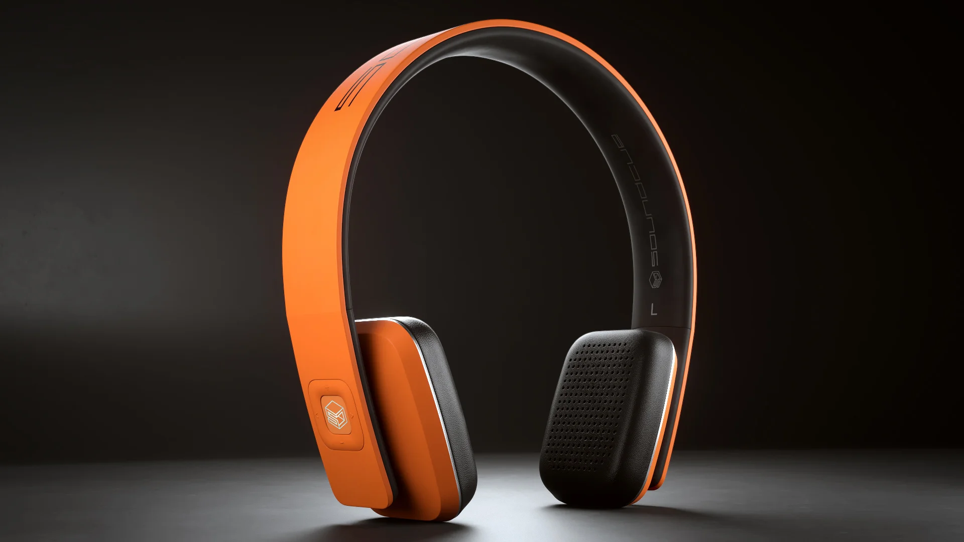 Orange Beats Headphones