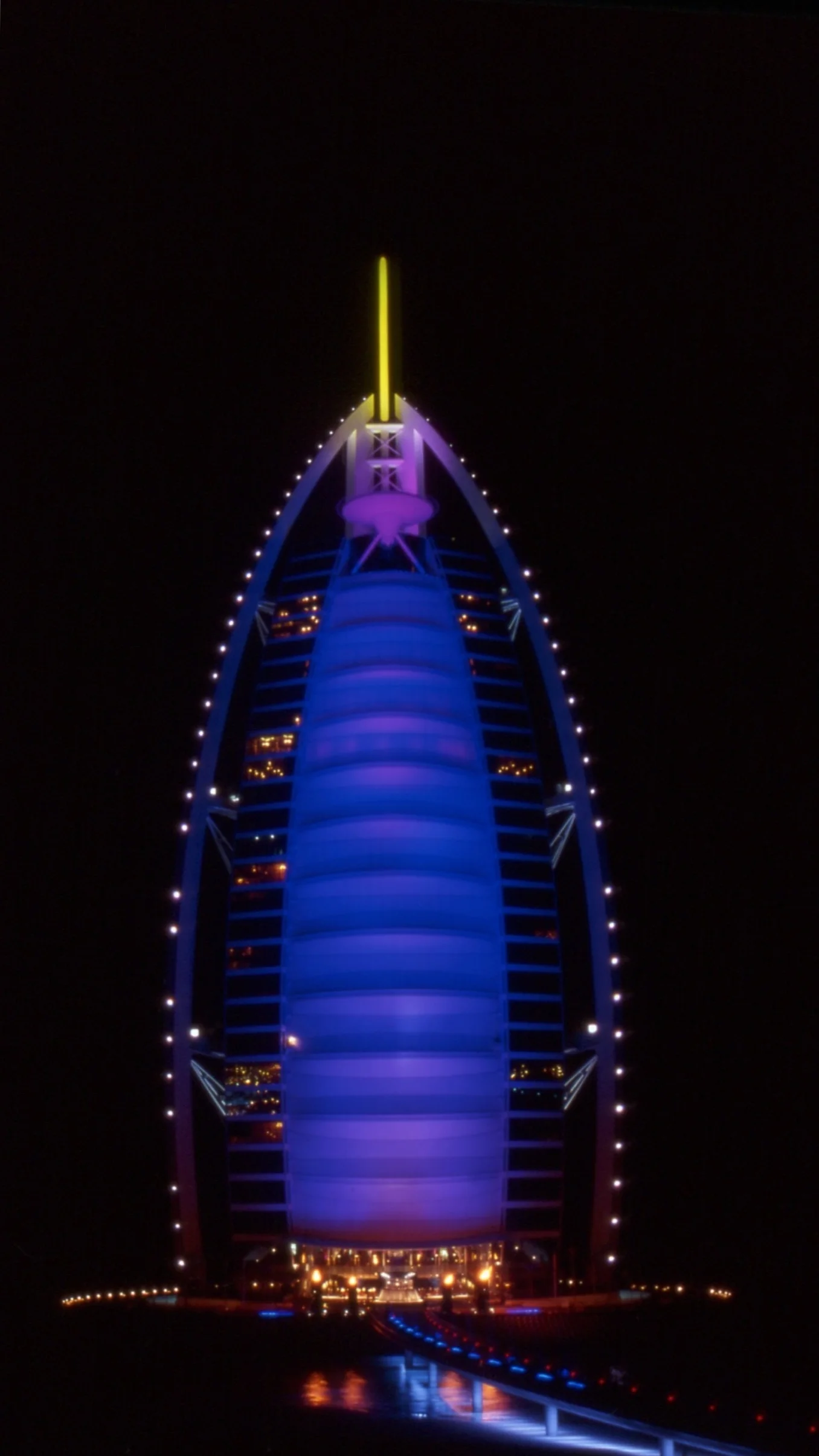 Burj Al Arab At Night