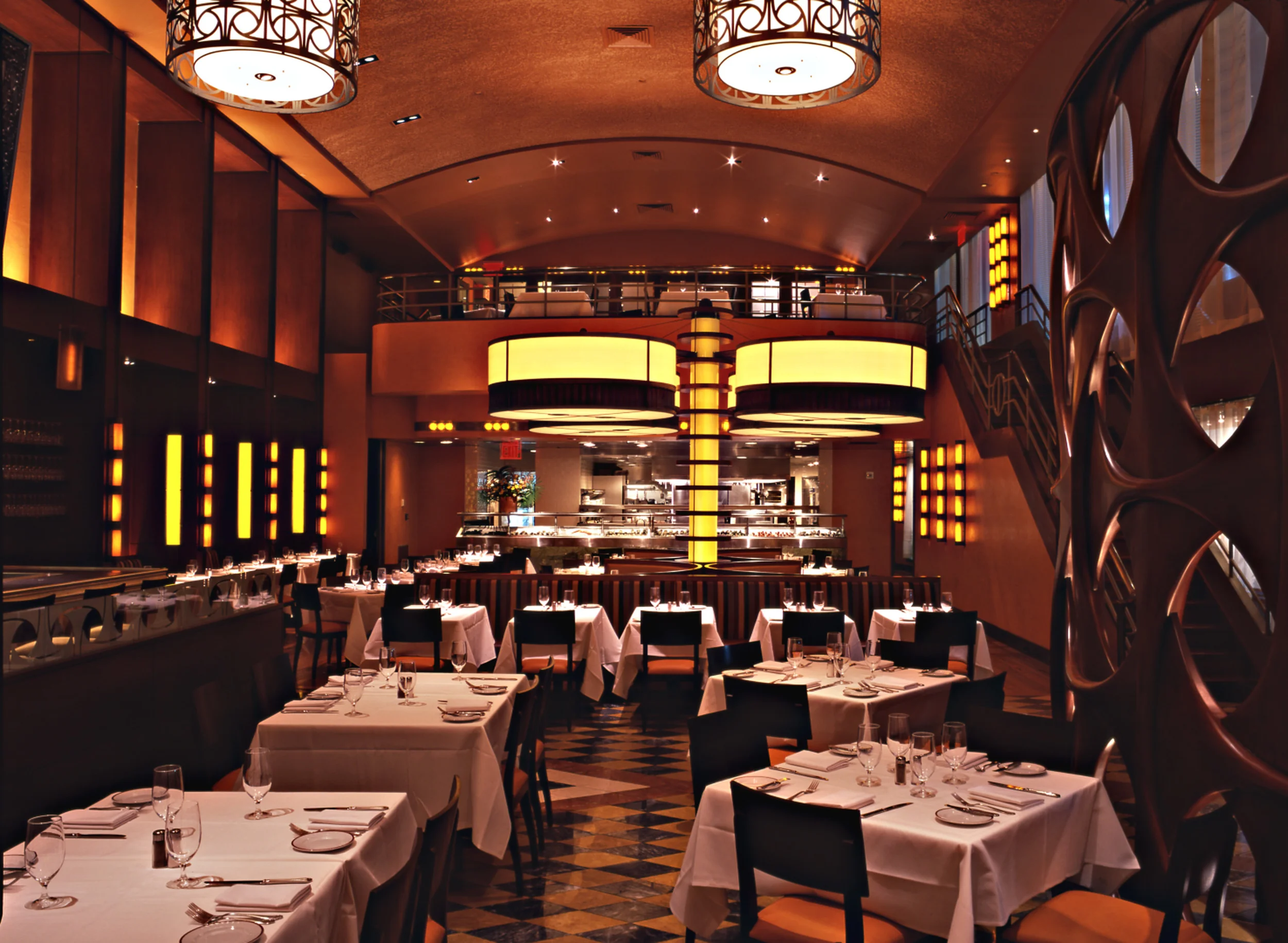 Bar Americain — Focus Lighting - Architectural Lighting Design