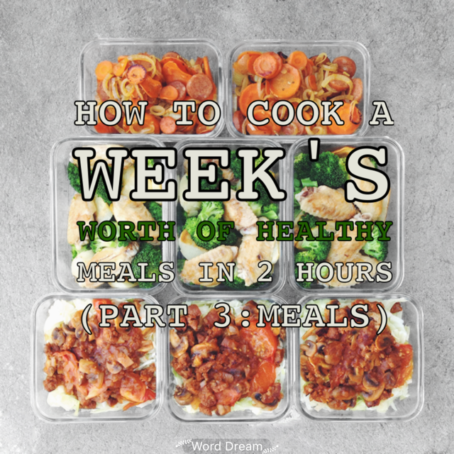 How To Cook For A Week - Memberfeeling16