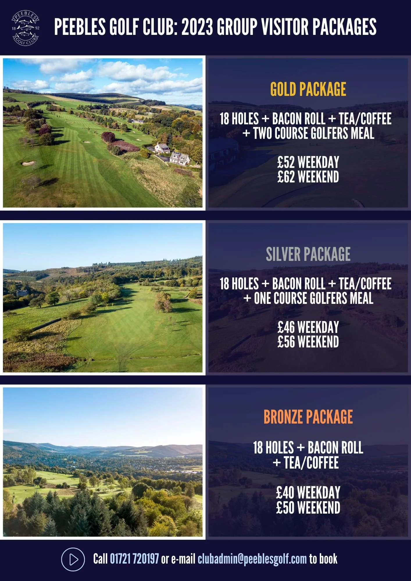 Visitors — PEEBLES GOLF CLUB