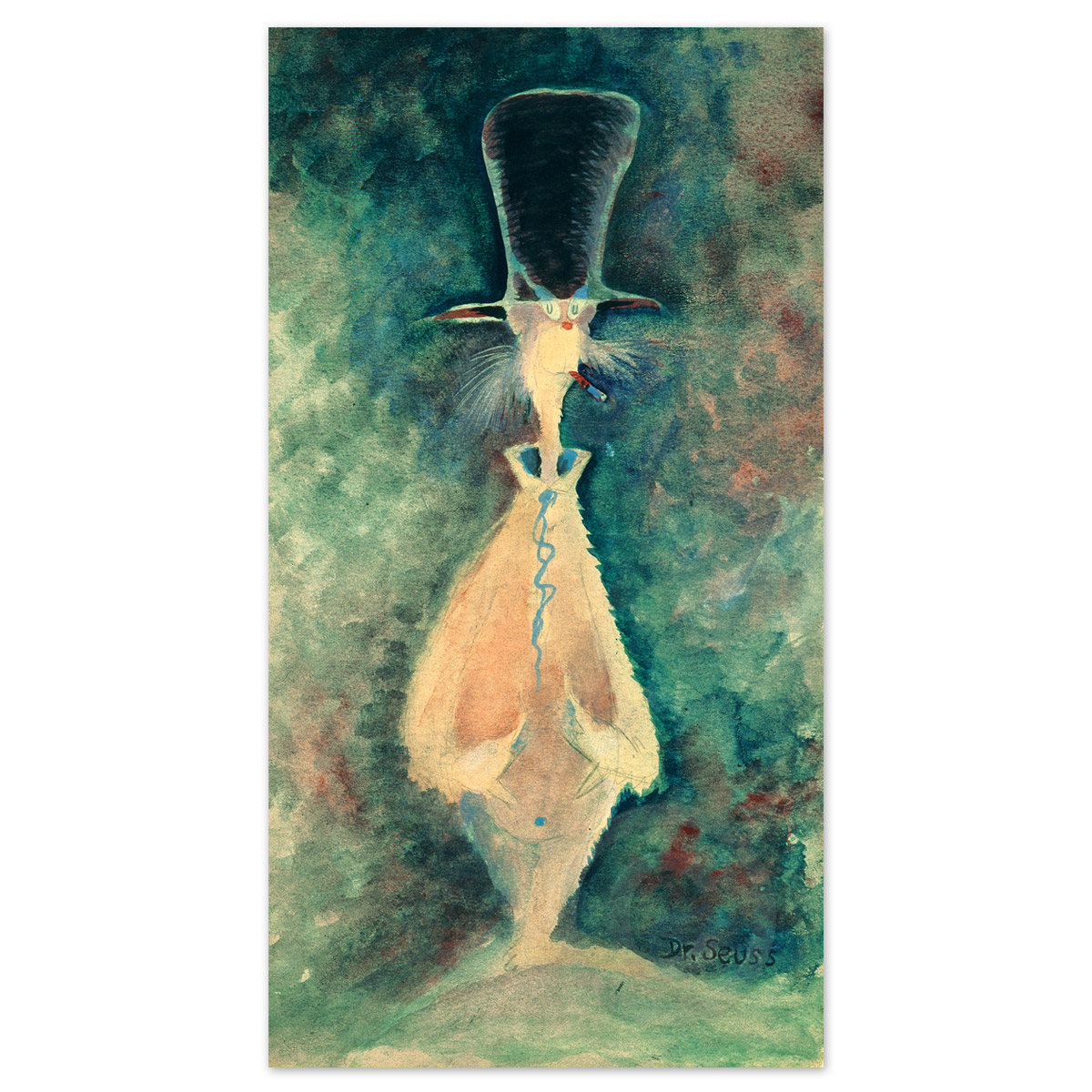 Indistinct Cat with Cigar — The Art of Dr. Seuss Collection, Published ...