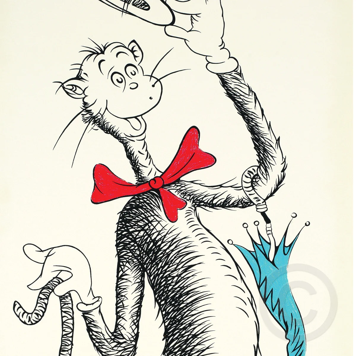 Ted's Cat - 50th Anniversary The Cat in the Hat — The Art of Dr. Seuss ...