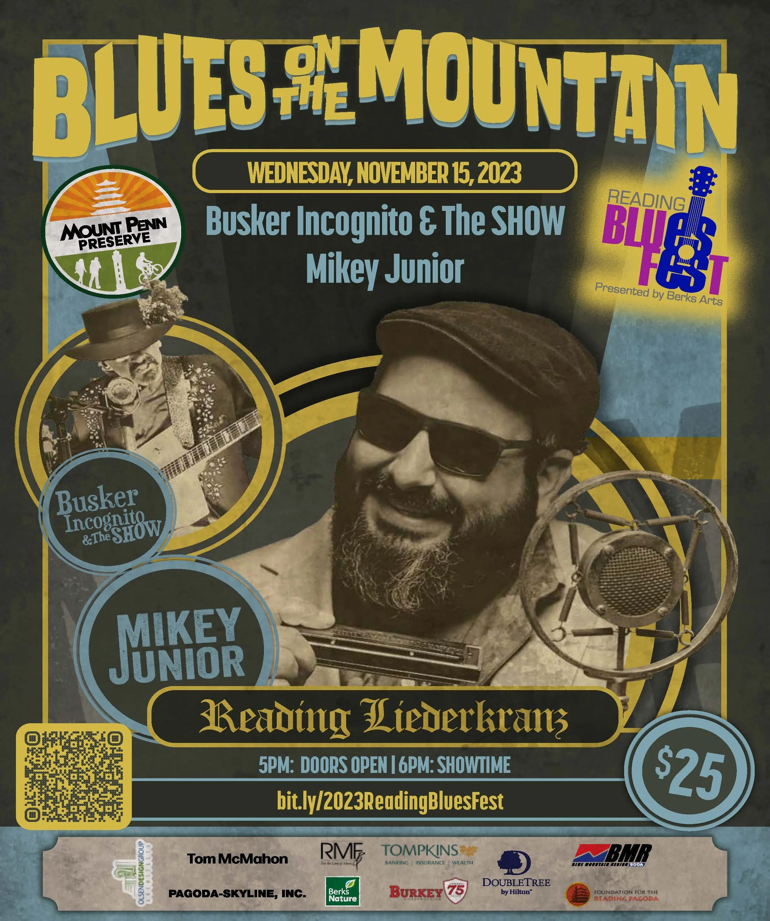 Blues on the Mountain Nov 15 — Reading Liederkranz