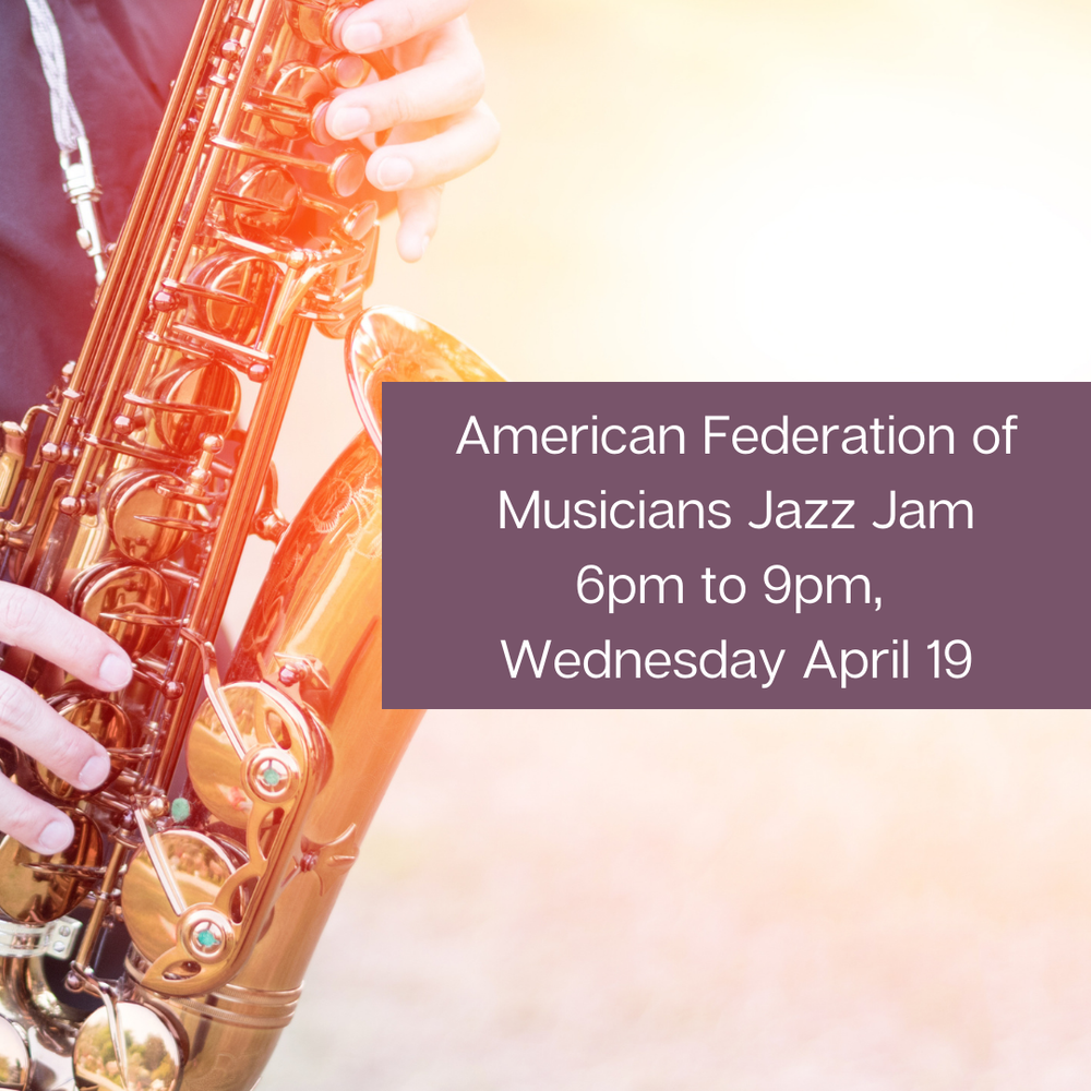 American Federation of Musicians Jazz Jam — Reading Liederkranz