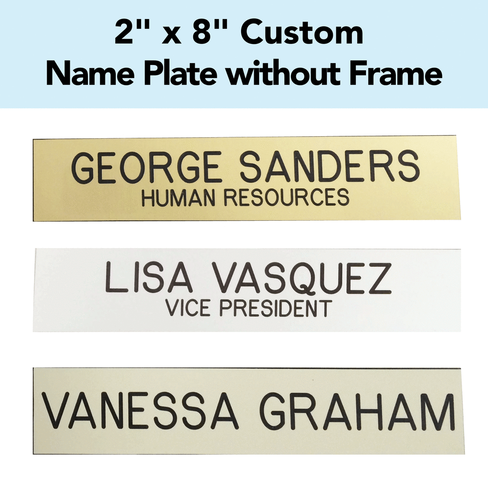 Custom Name Plates — Badgeworks Plus