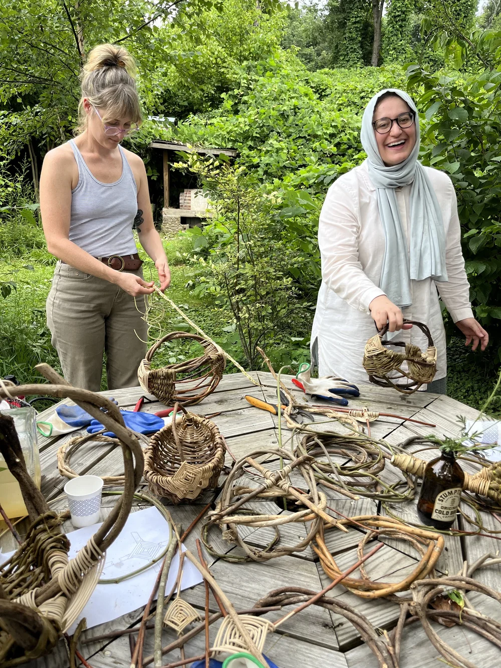 EXPLORATIONS IN FORAGED & KUDZU BASKETRY — Museum of Infinite Outcomes