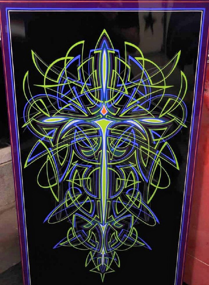 Pinstriping Art Panels — Hanson Graphix