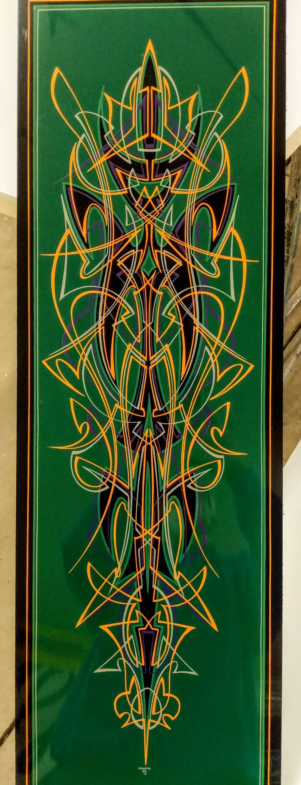 Pinstriping Art Panels — Hanson Graphix