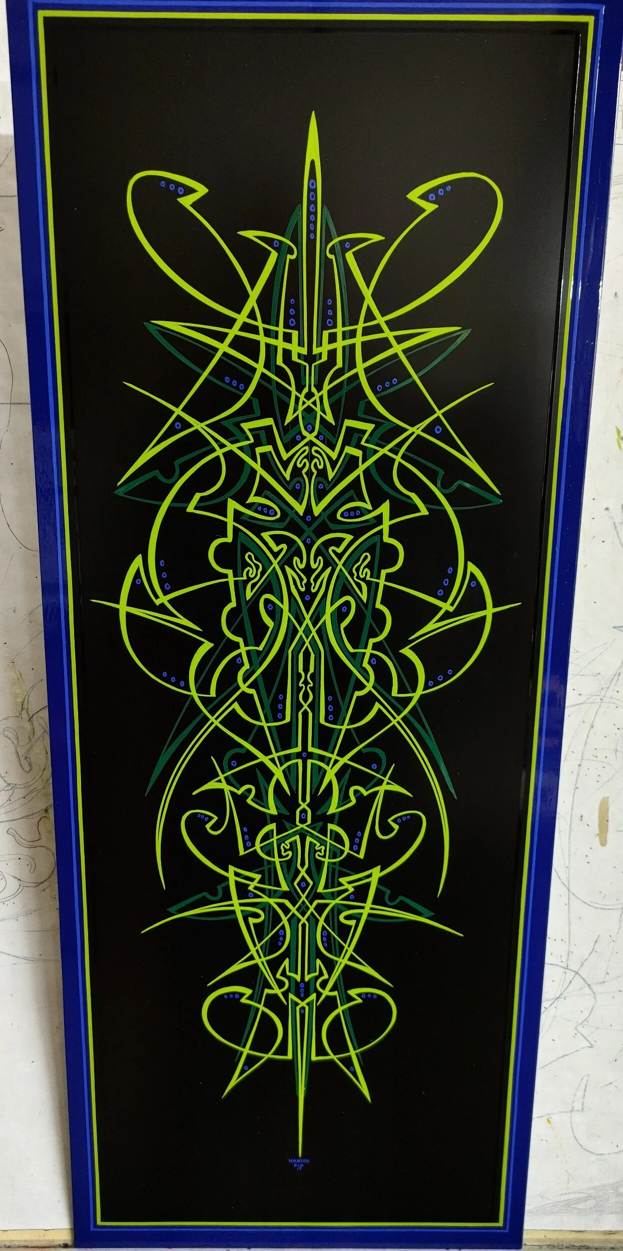Pinstriping Art Panels — Hanson Graphix