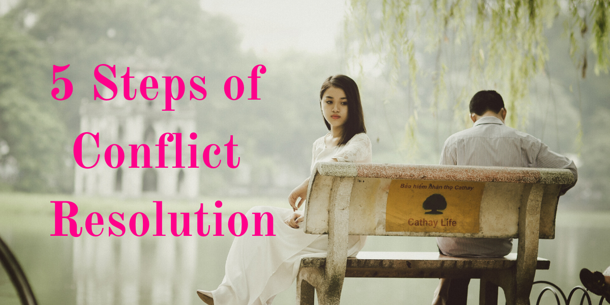 5 Steps of Conflict Resolution — ORGANIZED MESSES