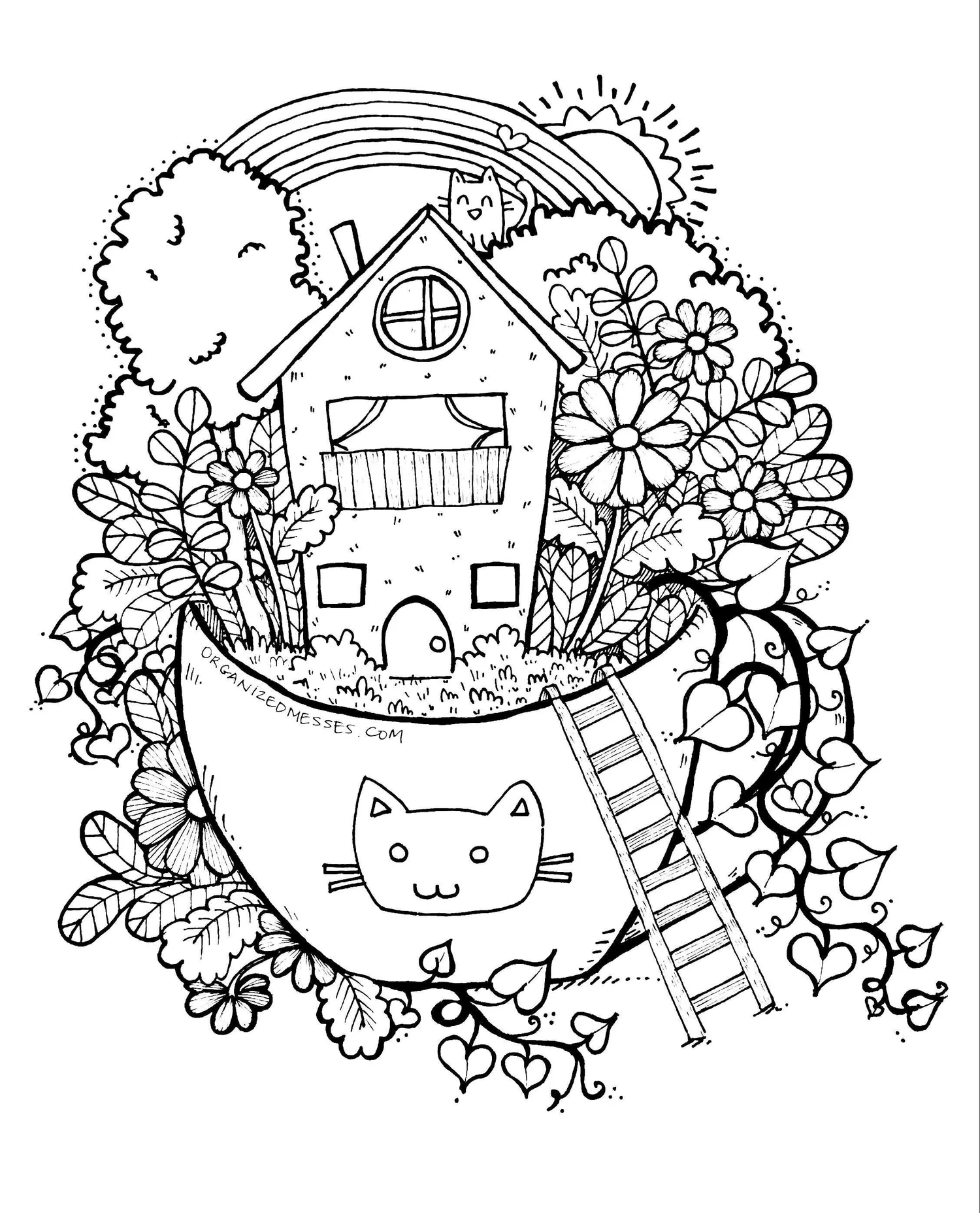 Coloring Pages & Printables — ORGANIZED MESSES