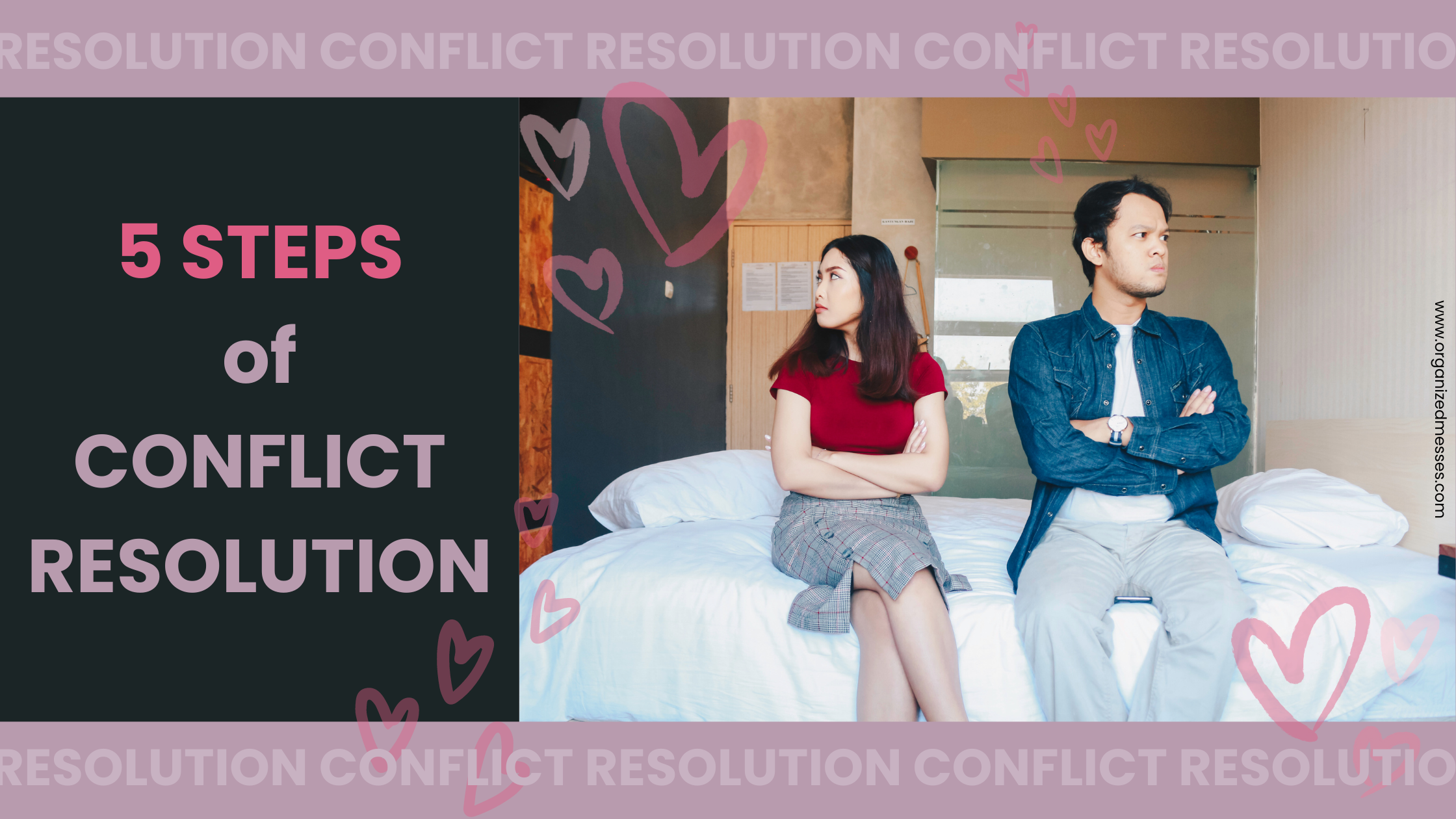 5 Steps of Conflict Resolution — ORGANIZED MESSES