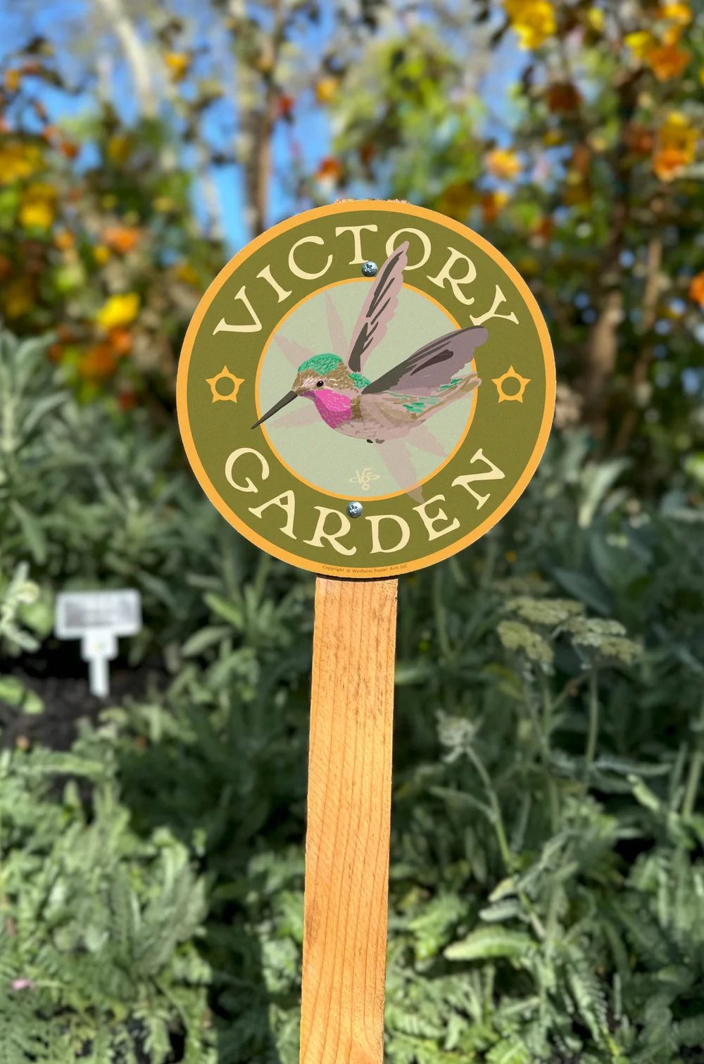 Bird and Pollinator Habitat Cardinal Yard & Garden Sign — Victory ...