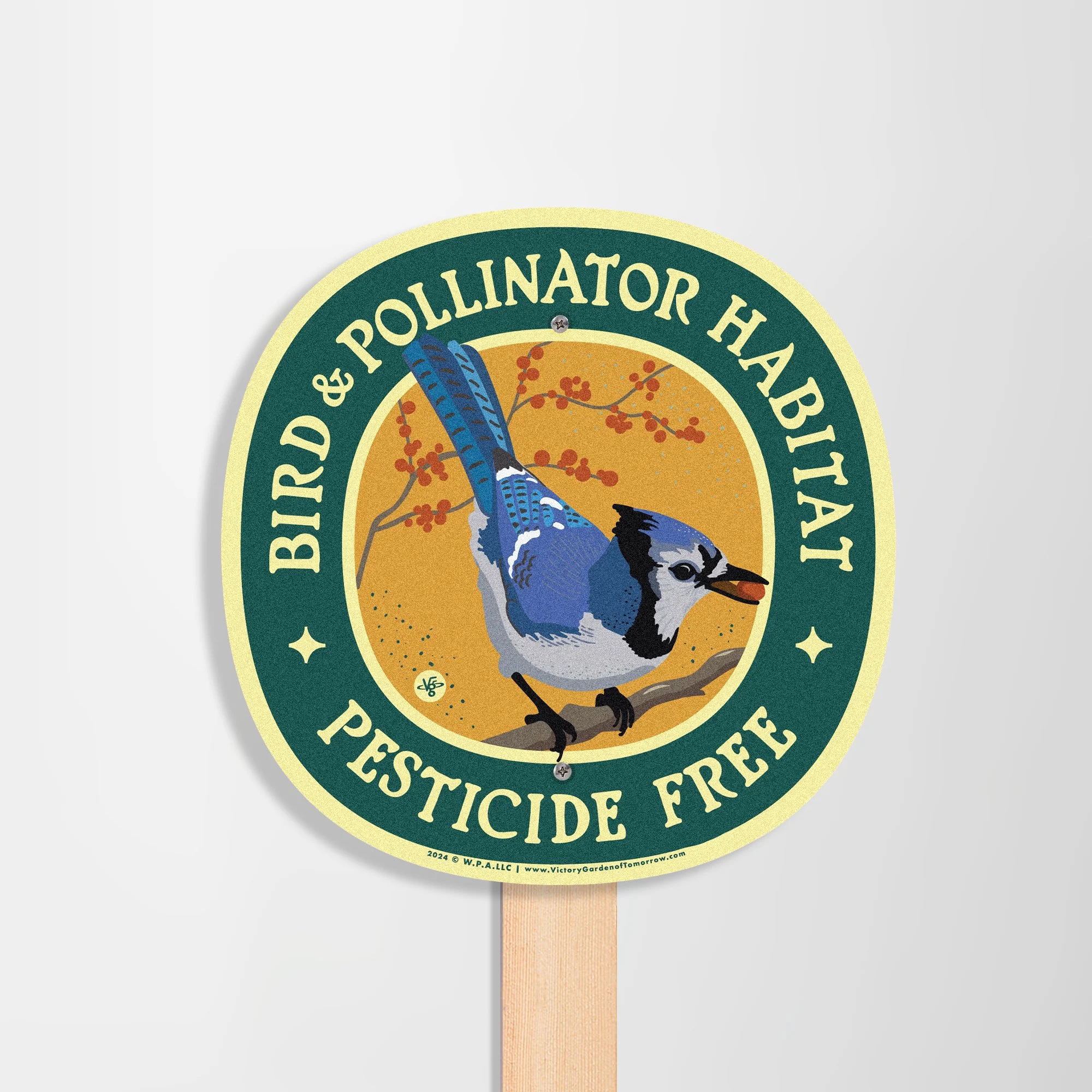 Pollinator Friendly Yard and Garden Sign — Victory Garden of Tomorrow