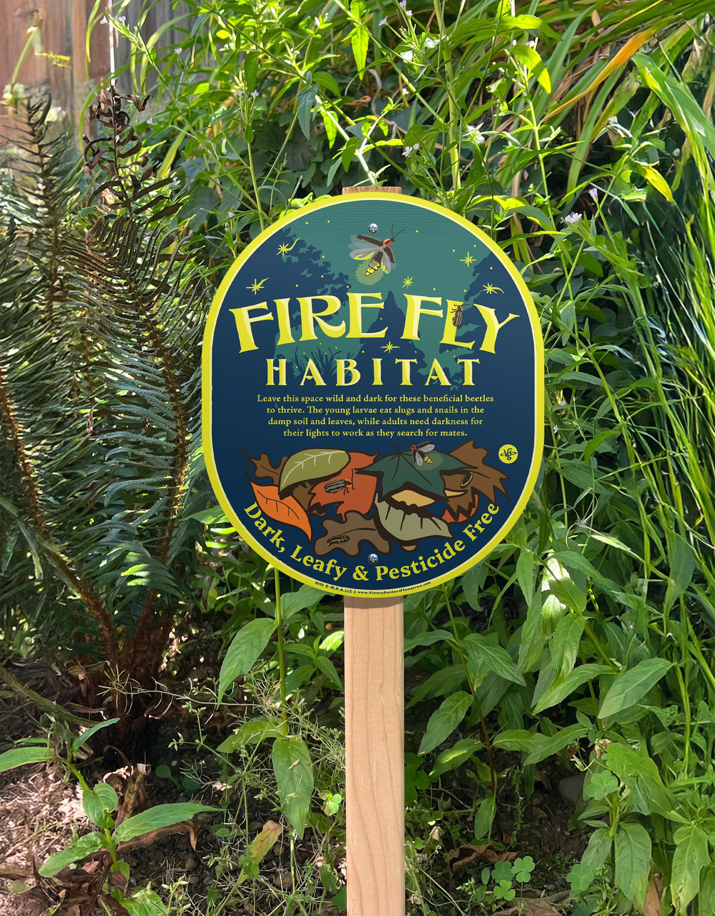 Pollinator Friendly Yard and Garden Sign — Victory Garden of Tomorrow