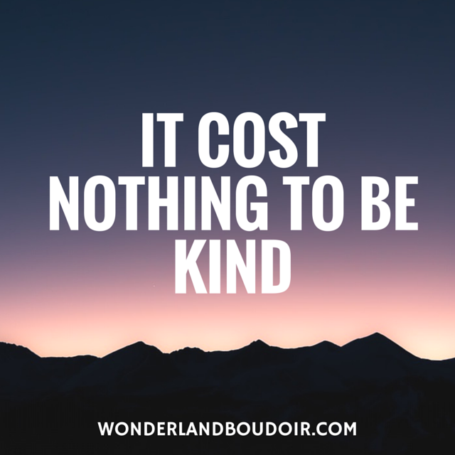 It Cost Nothing to be Kind — Wonderland Boudoir | Dallas Boudoir ...