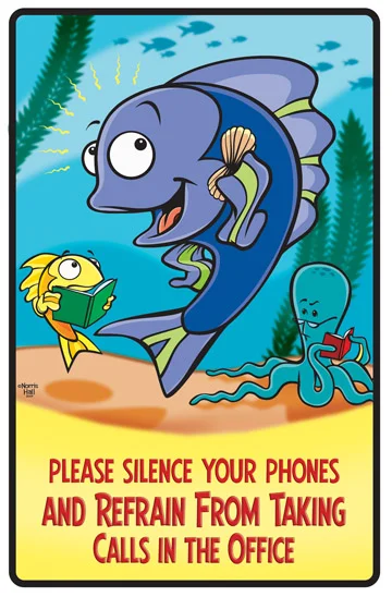 Making A Phone Call Clipart Fish