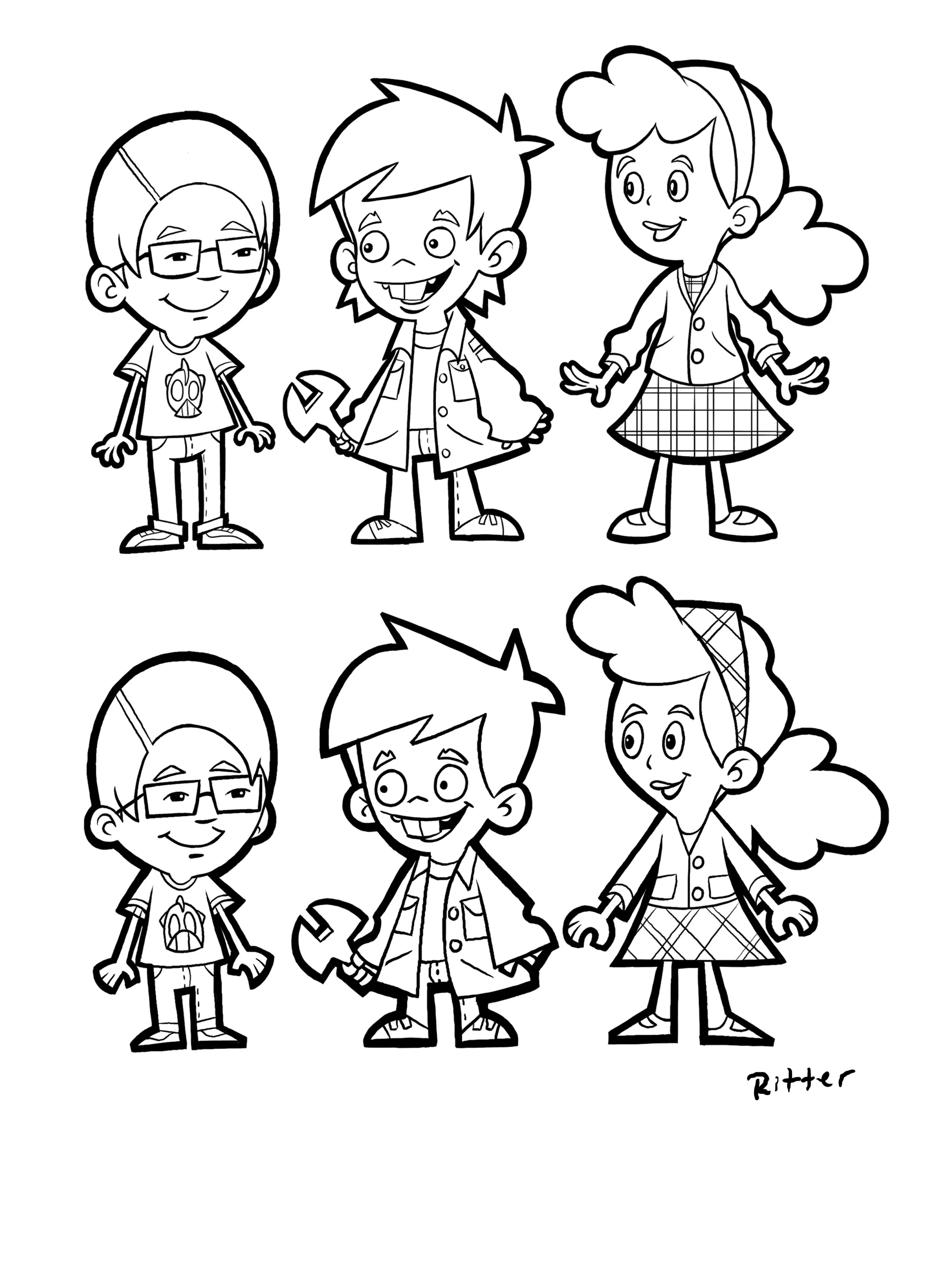 Character/Background Design — Rick Ritter