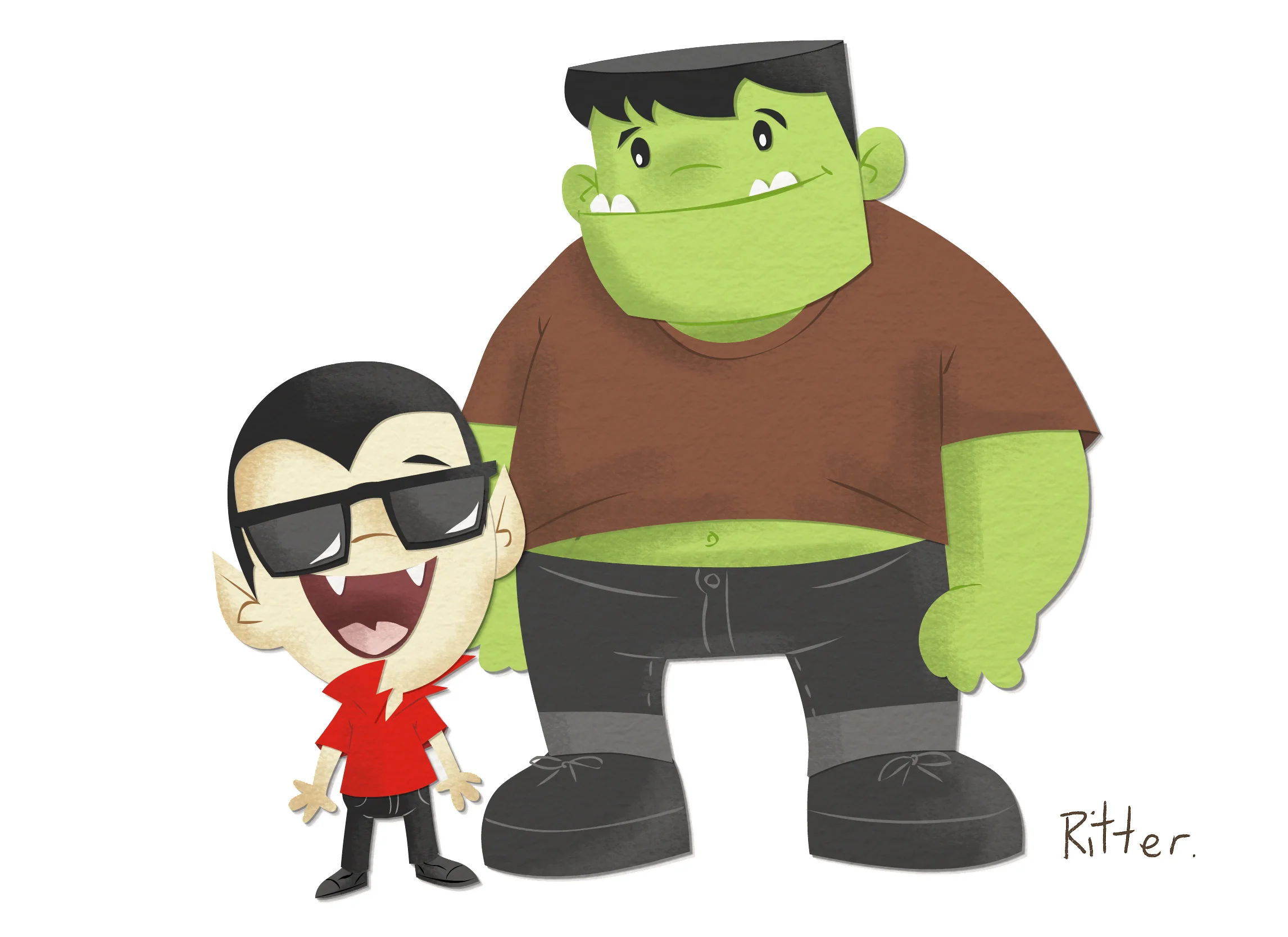 Character/Background Design — Rick Ritter