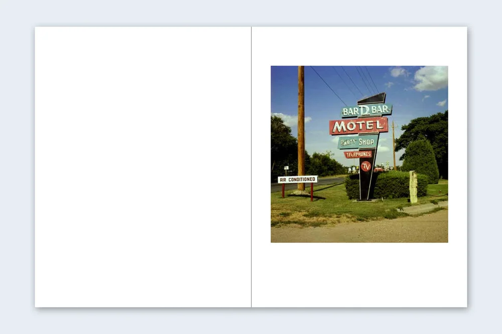 Book Motel Signs