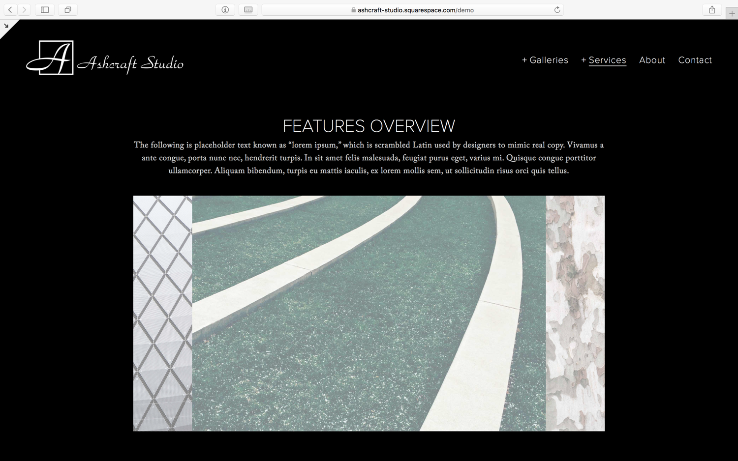 Make gallery blocks full-width using Squarespace's Forte Template — Casey H