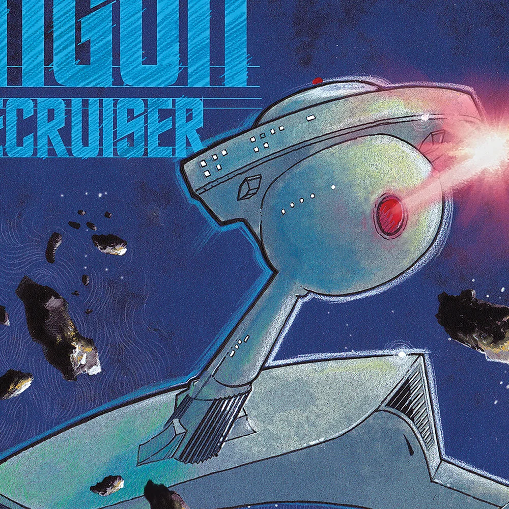 D7 CLASS KLINGON BATTLECRUISER — BYE BYE, ROBOT