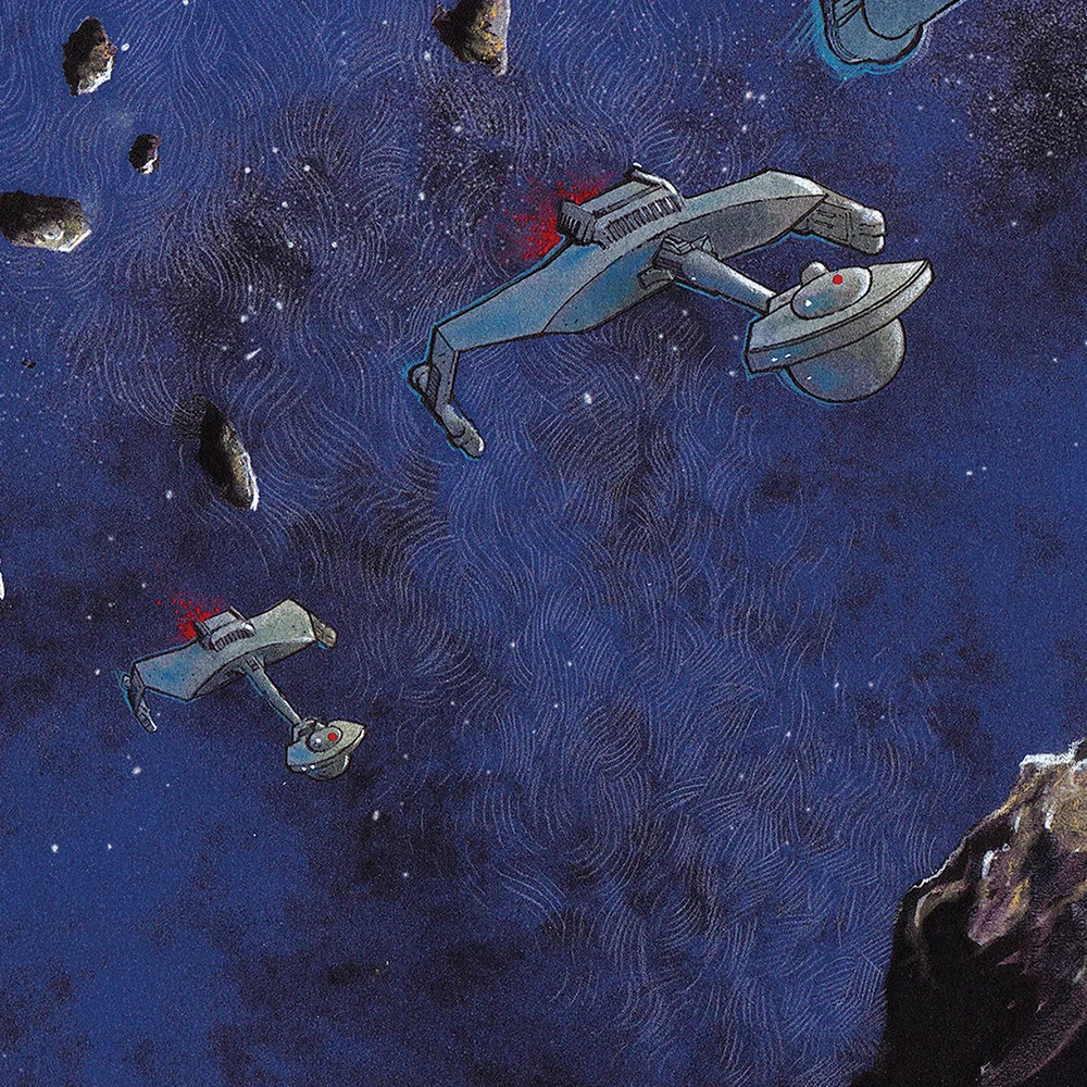 D7 CLASS KLINGON BATTLECRUISER — BYE BYE, ROBOT